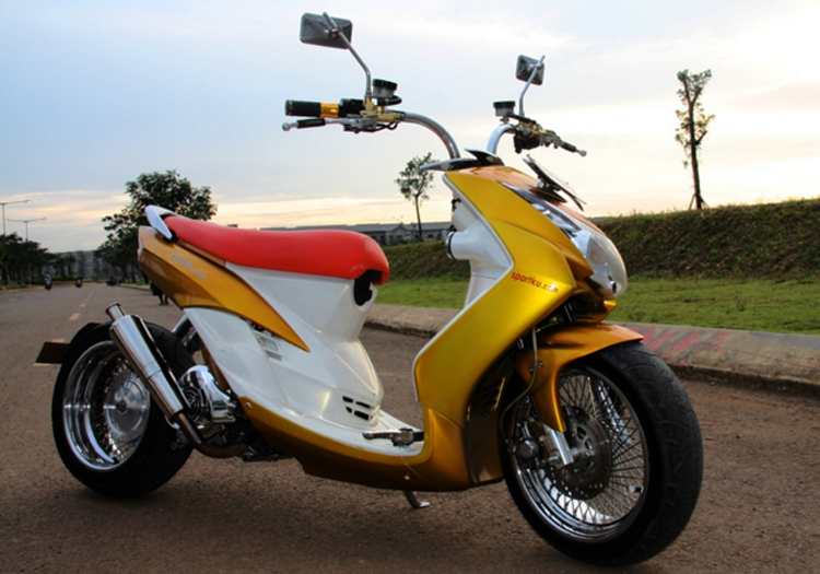 Kiat Modifikasi Yamaha Mio Soul GT - Koropak.Co.ID