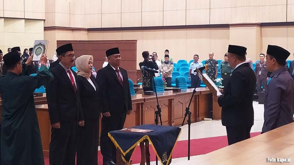 PAW di Fraksi Gerindra: Tiga Anggota DPRD Kabupaten Tasikmalaya Ambil Sumpah - Koropak.Co.ID